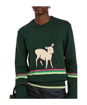 J.W.ANDERSON Sheep Striped Cotton-knit Jumper