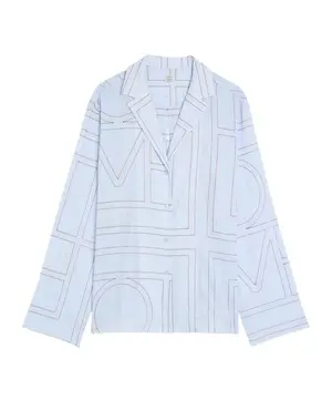 TOTÊME Cotton-blend Pyjama Shirt