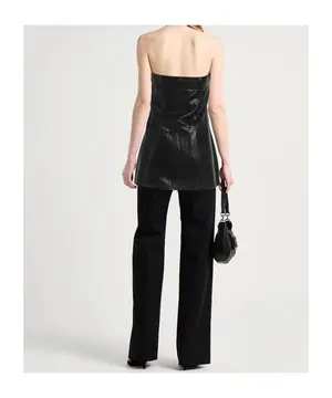 GANNI Off-the-shoulder Tank Top