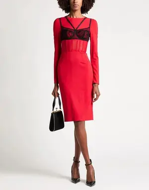 Dolce & Gabbana Two-tone Fitted Dress