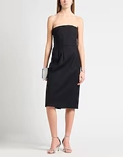Sportmax Gabardine Flared Dress