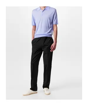 Prada Wool Slim Fit Trousers