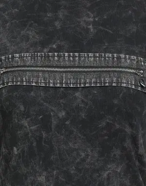 DIESEL® Bodycon Dress With Tie-dye And Embellished Logo