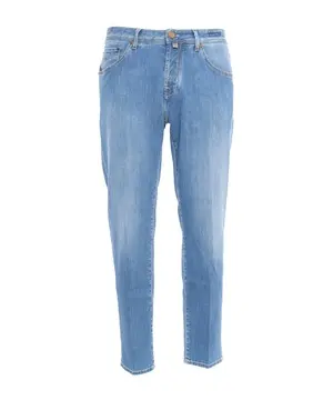 Jacob Cohen Scott Cropped Jeans - Blue