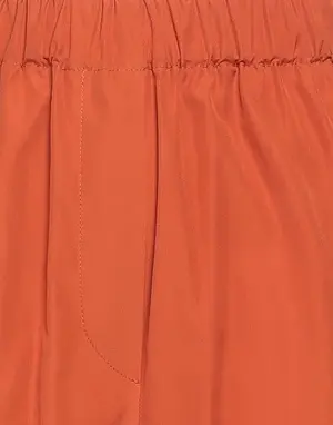 Max Mara Wide-leg Trousers With Embroidered Logo - Brown