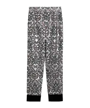 Dolce & Gabbana Floral Print Straight-leg Trousers