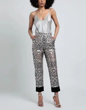 Dolce & Gabbana Floral Print Straight-leg Trousers
