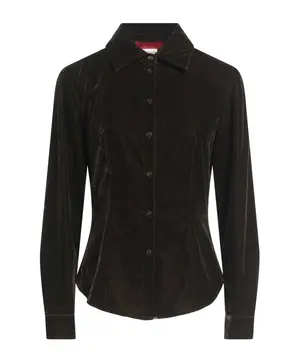 MAXCO. Max&co. Velvet Long Sleeve Shirt