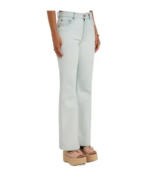 Chloé High-waisted Flared Jeans - White
