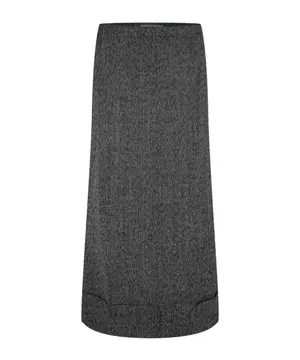 Prada Pleat Midi Skirt