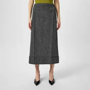 Prada Pleat Midi Skirt
