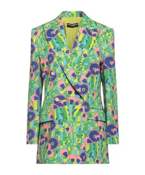 Dolce & Gabbana Multicolor Fitted Blazer