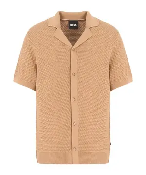 Hugo Boss Regular-fit Knit Cardigan - Nude