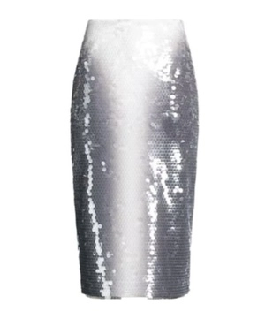 Sportmax Sequined Elastic Waist Skirt