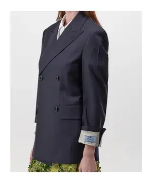 Prada Double Breasted Blazer