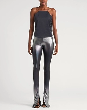 DIESEL® Color-blocked Twill Jersey Crop Top - Black
