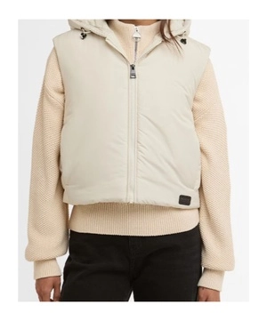 Barbour Sleeveless Puffer Vest With Hood