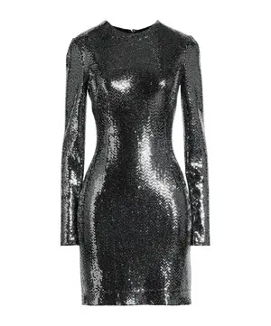 Dolce & Gabbana Crewneck Bodycon Dress - Black