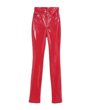 Dolce & Gabbana Minimalist Solid Color Pants - Red