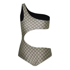Gucci Gg Monogram One-piece Swimsuit