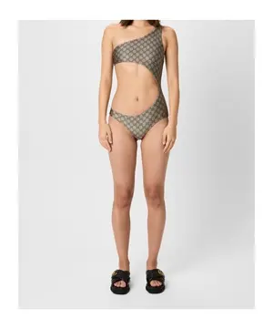 Gucci Gg Monogram One-piece Swimsuit