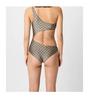 Gucci Gg Monogram One-piece Swimsuit
