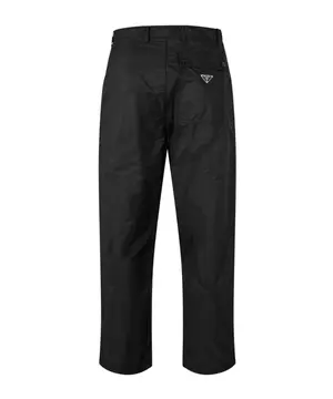 Prada Recycled Nylon Tapered Trousers