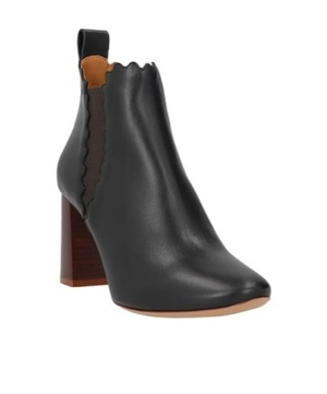 Chloé Simple Leather Chelsea Boots