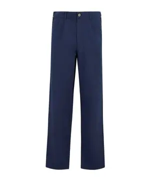 Barbour Elastic Waist Trousers - Navy Blue