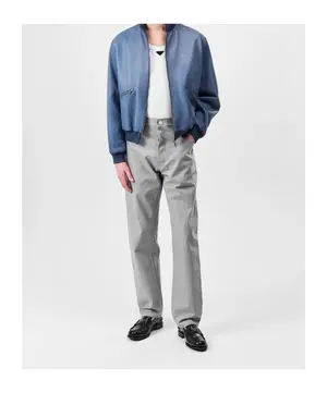 Prada Logo Straight Jeans