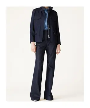 Loro Piana Traveller Denim Jacket - Ink Blue