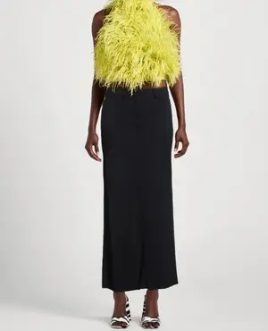 MAXCO. Max&co. Flared Maxi Skirt