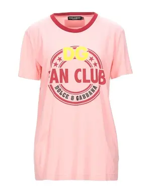 Dolce & Gabbana Solid Color Short Sleeve T-shirt