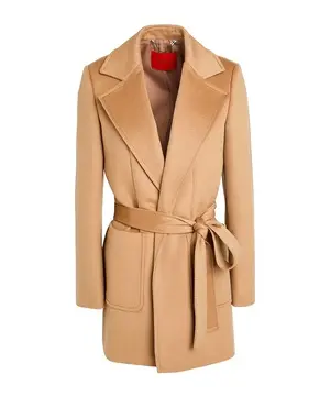 MAXCO. Max&co. Belted Collared Coat