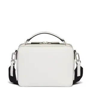 Prada Brique Medium Saffiano Leather Bag