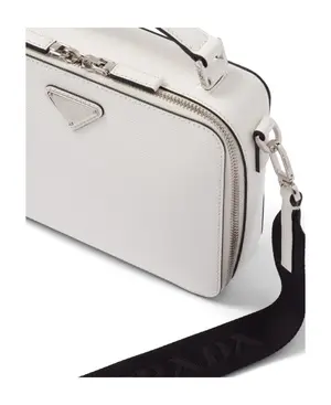 Prada Brique Medium Saffiano Leather Bag
