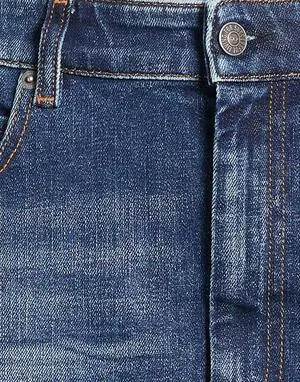 DIESEL® Dark Wash Denim Midi Skirt