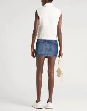 DIESEL® Dark Wash Denim Midi Skirt