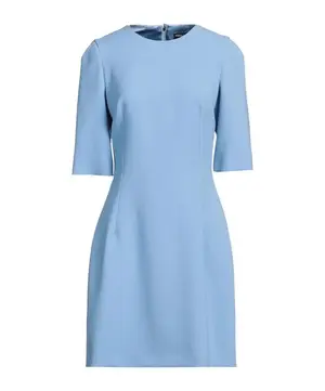 Dolce & Gabbana Solid A-line Skirt - Blue