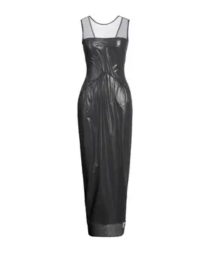 Dolce & Gabbana Metallic Sleeveless Crewneck Dress