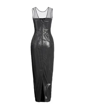Dolce & Gabbana Metallic Sleeveless Crewneck Dress