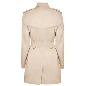 Burberry Check Trench Coat