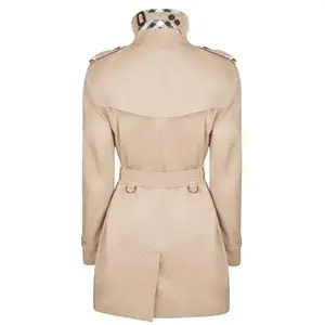 Burberry Check Trench Coat