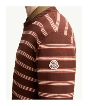 Moncler Striped Cotton Sweatshirt