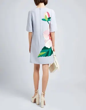 Dolce & Gabbana Floral Print Flared Dress