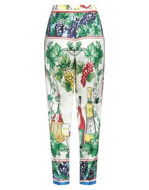 Dolce & Gabbana Printed Satin Trousers