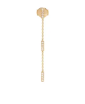 Celine Line Triple Earring - Yellow