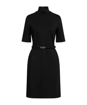 Sportmax Slim Fit Dress - Black