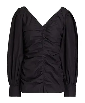 Ganni Pleated Blouses