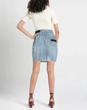 Dolce & Gabbana Denim Flared Skirt